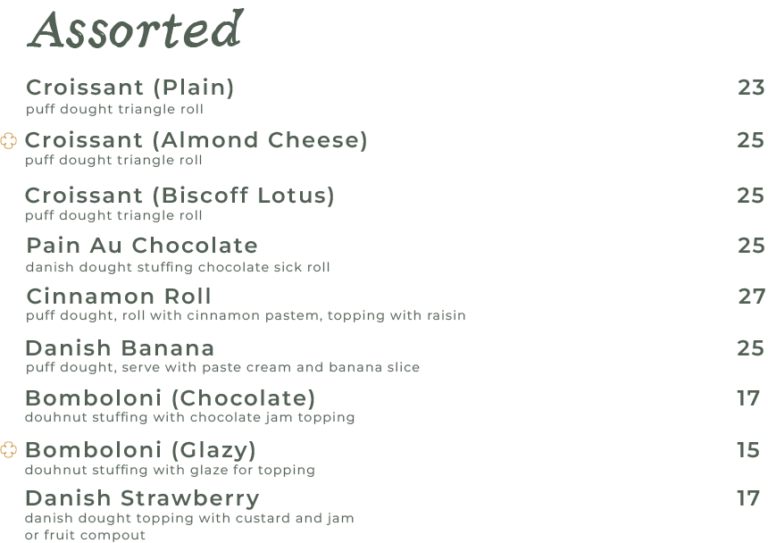 Menu – ZOZO GARDEN