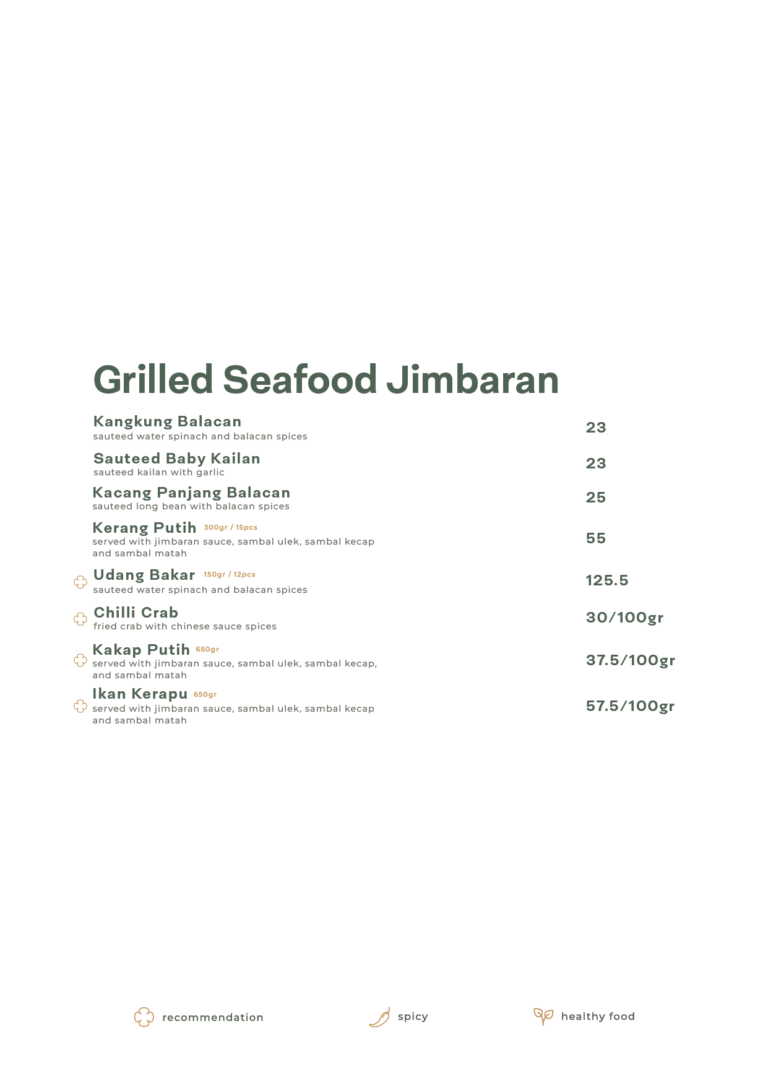 Menu – ZOZO GARDEN